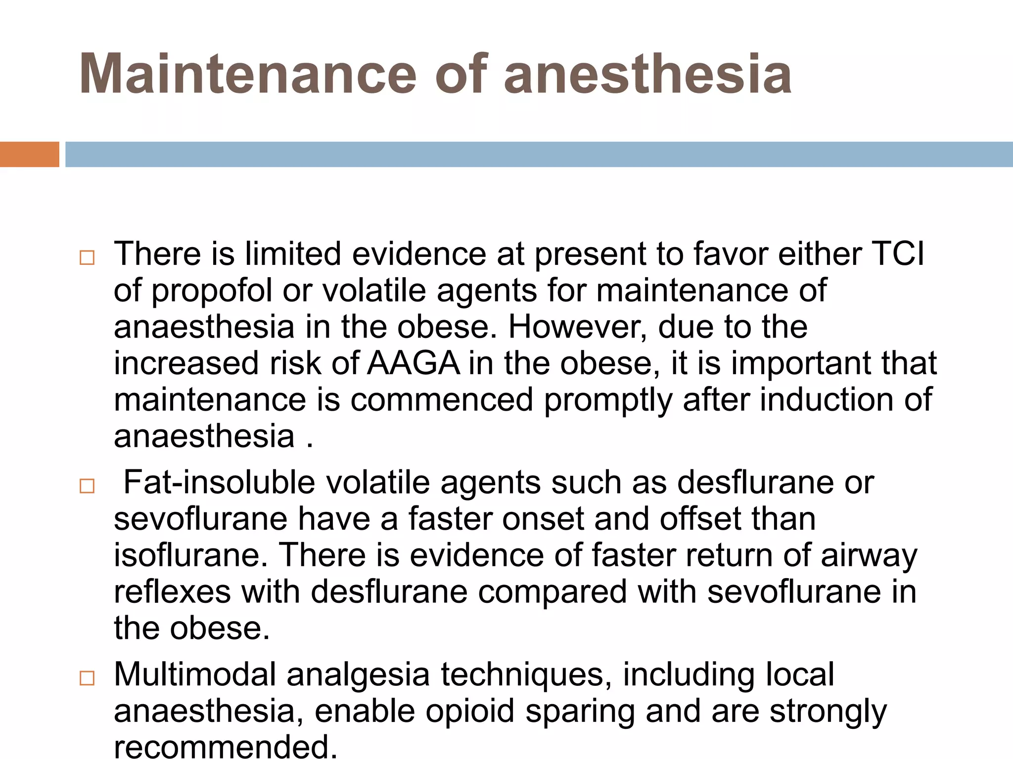 Morbid Obesity- Anesthesia concerns.pptx