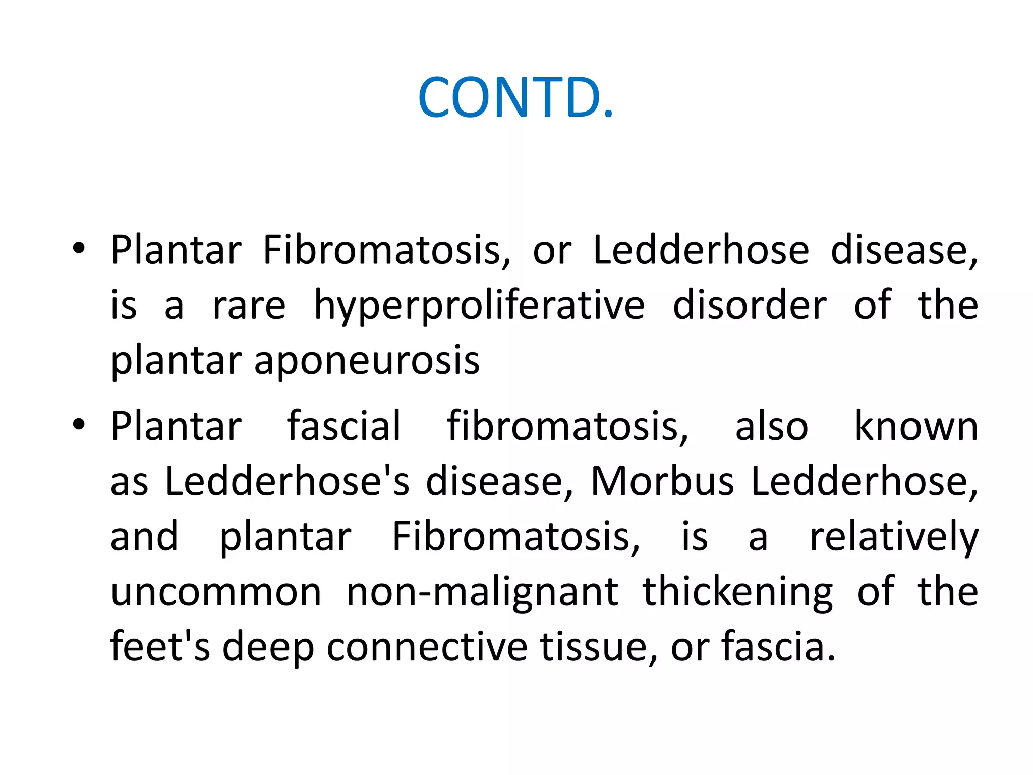 Morbus ladderhose disease | PPTX