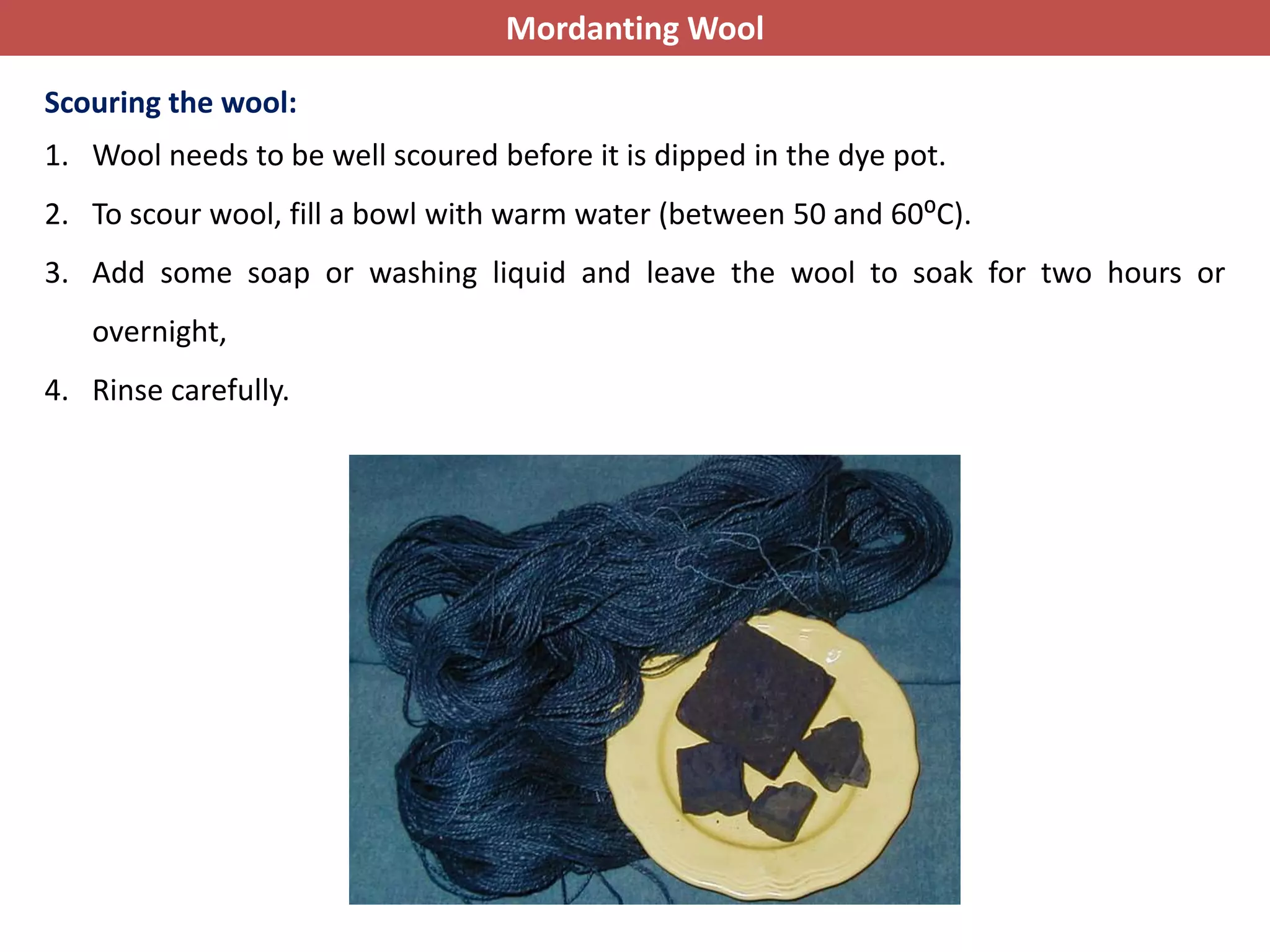 Mordant Dyes | PPTX