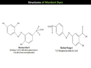 Mordant Dyes | PPTX