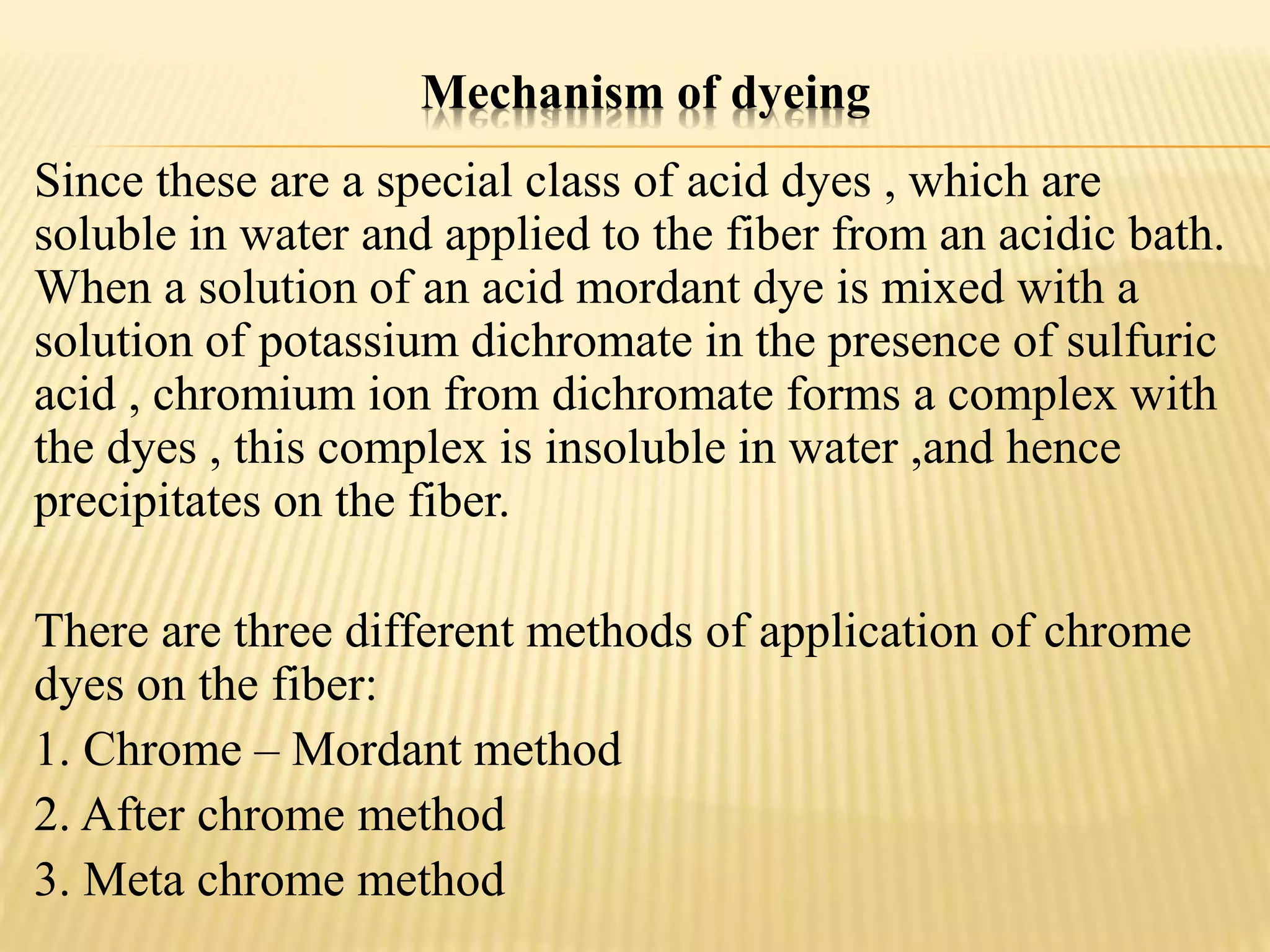 Mordant & Mordant dye | PPTX