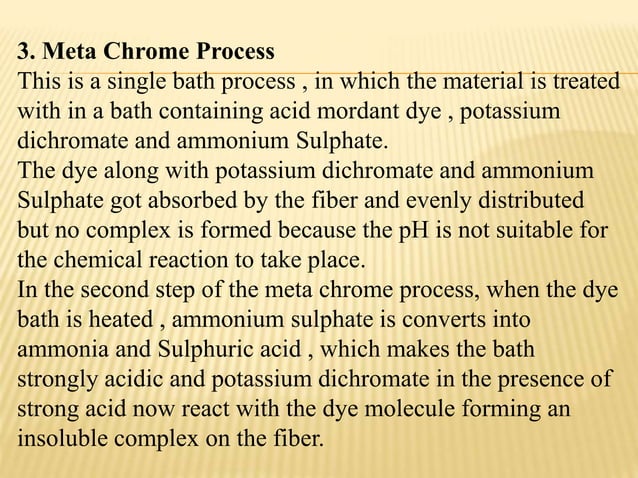 Mordant & Mordant dye | PPTX | Chemistry | Science