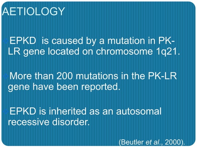 ERYTHROCYTIC PYRUVATE KINASE DEFICIENCY: HAEMATOLOGICAL IMPLICATIONS | PPTX