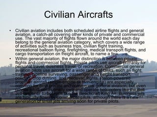 Mordern Modes Of Aviation | PPT