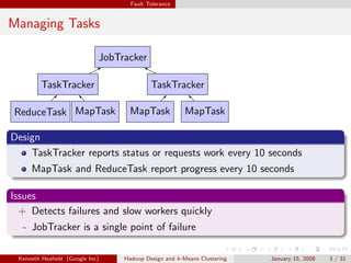 Hadoop Design and k -Means Clustering | PDF | Computing | Technology ...