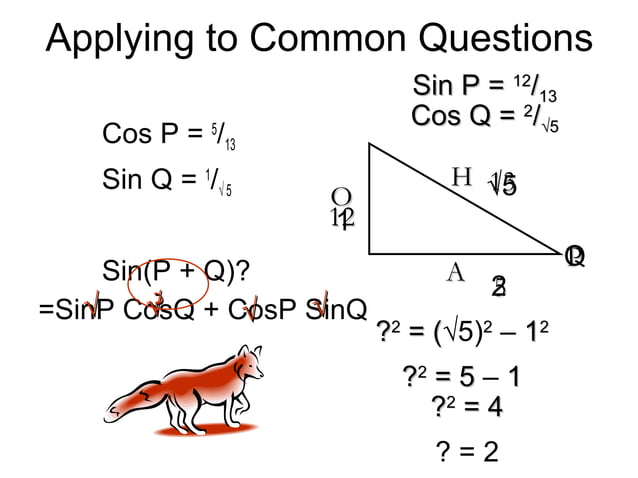 More compound angle formulae | PPT