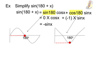 More compound angle formulae | PPT