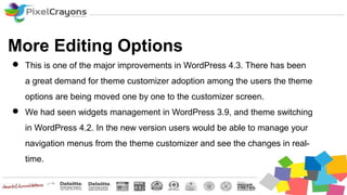 More about wordpress 4.3 | PPT