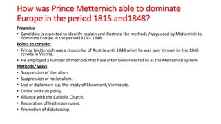 HISTORY A LEVEL QUESTION AND ANSWERS- ANSWERING TECHNIQUES | PPT