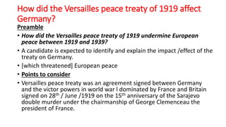 HISTORY A LEVEL QUESTION AND ANSWERS- ANSWERING TECHNIQUES | PPT