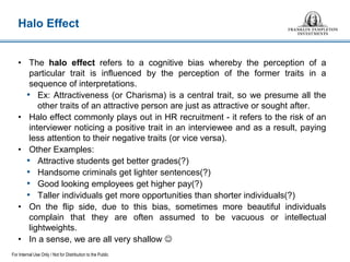 Cognitive Biases and other Interesting Ideas in Psychology | PPTX