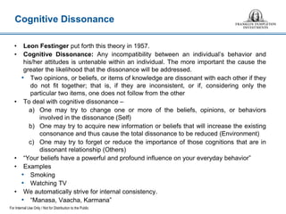 Cognitive Biases and other Interesting Ideas in Psychology | PPTX