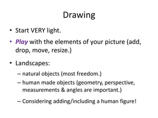 More drawing class 2 | PPTX