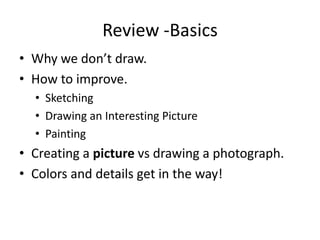 More drawing class 2 | PPTX