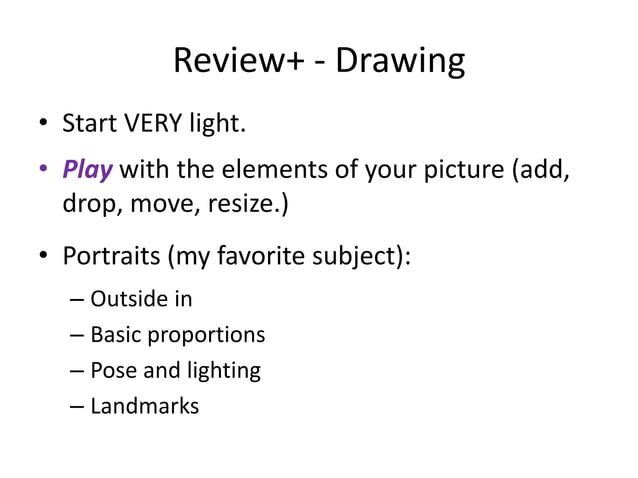 More drawing class 3 | PPT