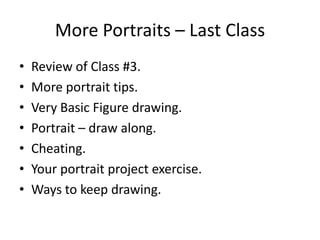 More drawing class 4 | PPTX