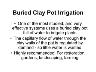 More efficient irrigation systems | PPTX