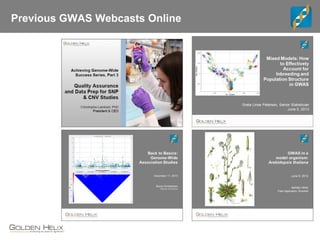 Getting More from GWAS | PPT