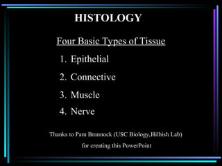 Histology of Tissues and Types of Tissues.ppt