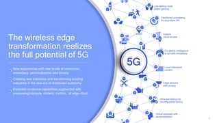 Boundless Photorealistic Mobile XR Over 5G | PPT