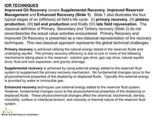 MORE IOR 2009 | PPT | Free Download
