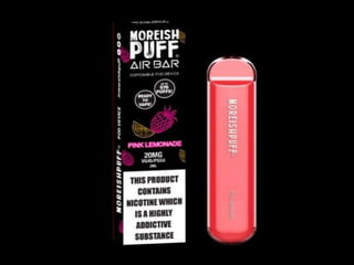 Moreish Puff Air Bar Disposable Vape Pod Device | 575 Puff | 20mg | 2ml ...