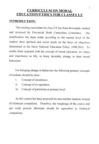 Moral education | PDF | Education