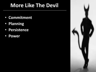 More Like the Devil | PPTX