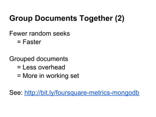 [More] MongoDB Performance Tips | PDF | Databases | Computer Software and Applications