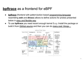 More on bpftrace for MariaDB DBAs and Developers - FOSDEM 2022 MariaDB Devroom | PPT