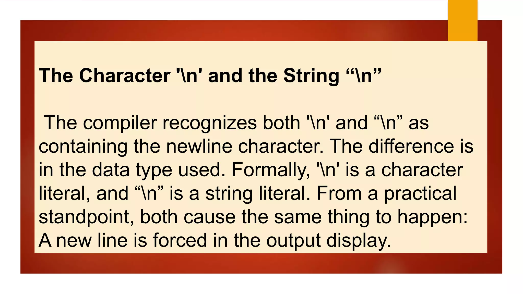 More On Data Types Exponential And Scientific Notations Ppt