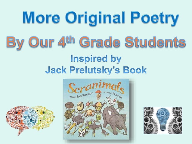 More original poetry inspired by scranimals | PPT