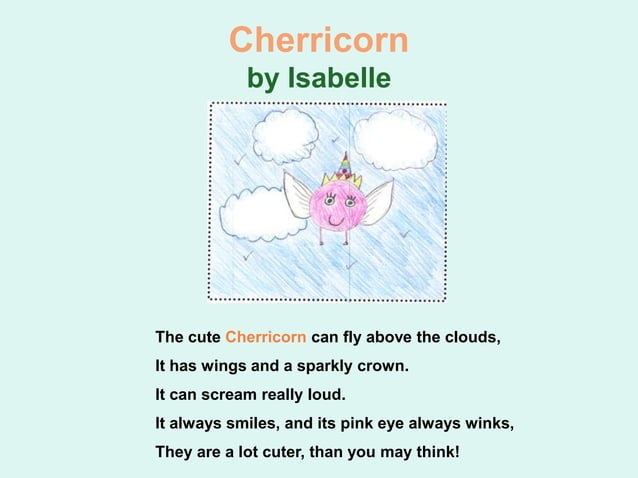 More original poetry inspired by scranimals | PPT