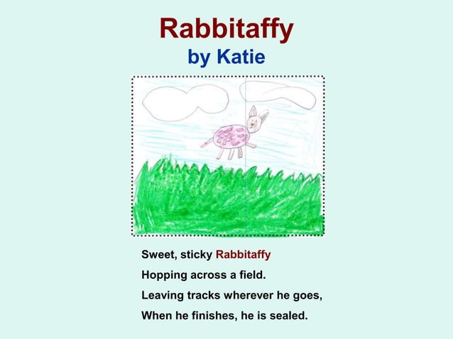 More original poetry inspired by scranimals | PPT