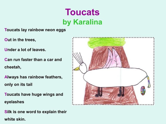 More original poetry inspired by scranimals | PPT
