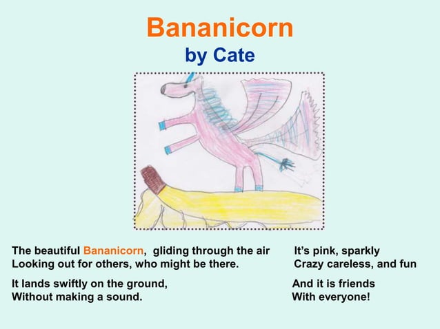 More original poetry inspired by scranimals | PPT