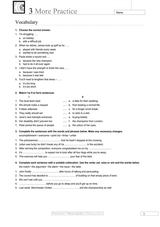 More practice unit 3 | DOC