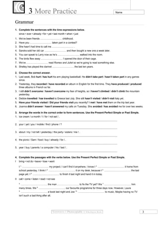 More practice unit 3 | DOC