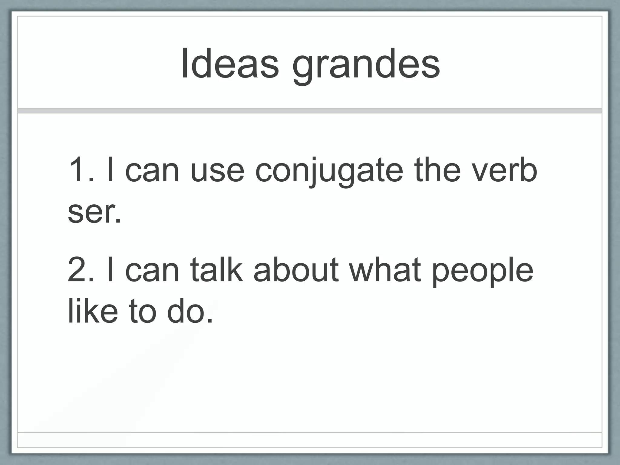 More practice with subject pronouns, ser, gustar | PPTX | Homework and ...