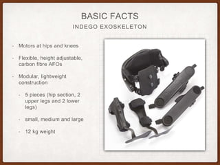 Indego Exoskeleton in Therapy | PPTX
