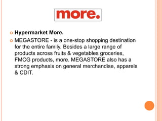 More retail outlet | PPT