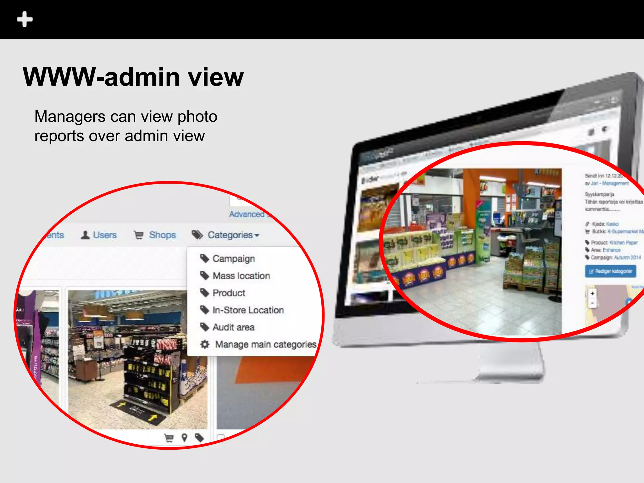 Visual retail field reporting tool | PPT