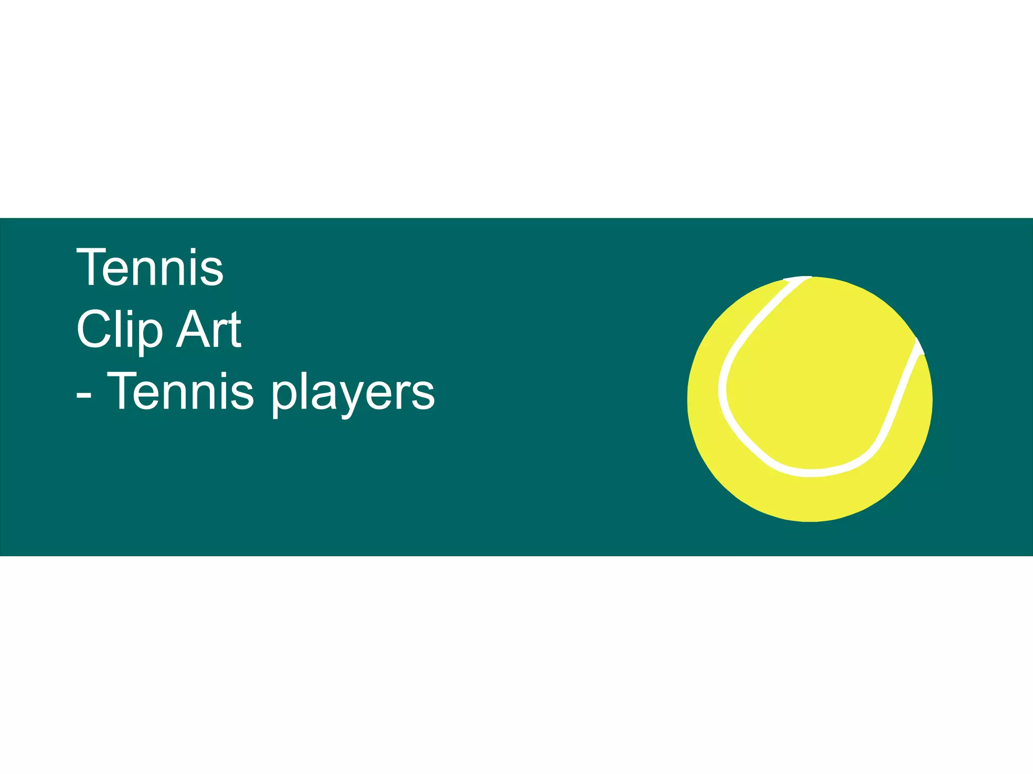 tennis clip_art | PPT | Tennis | Sports