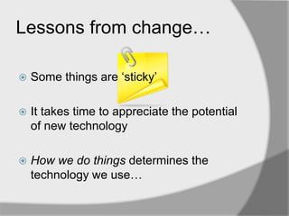 More than 'add on’ Technology as a Teaching and Learning Tool | PPT