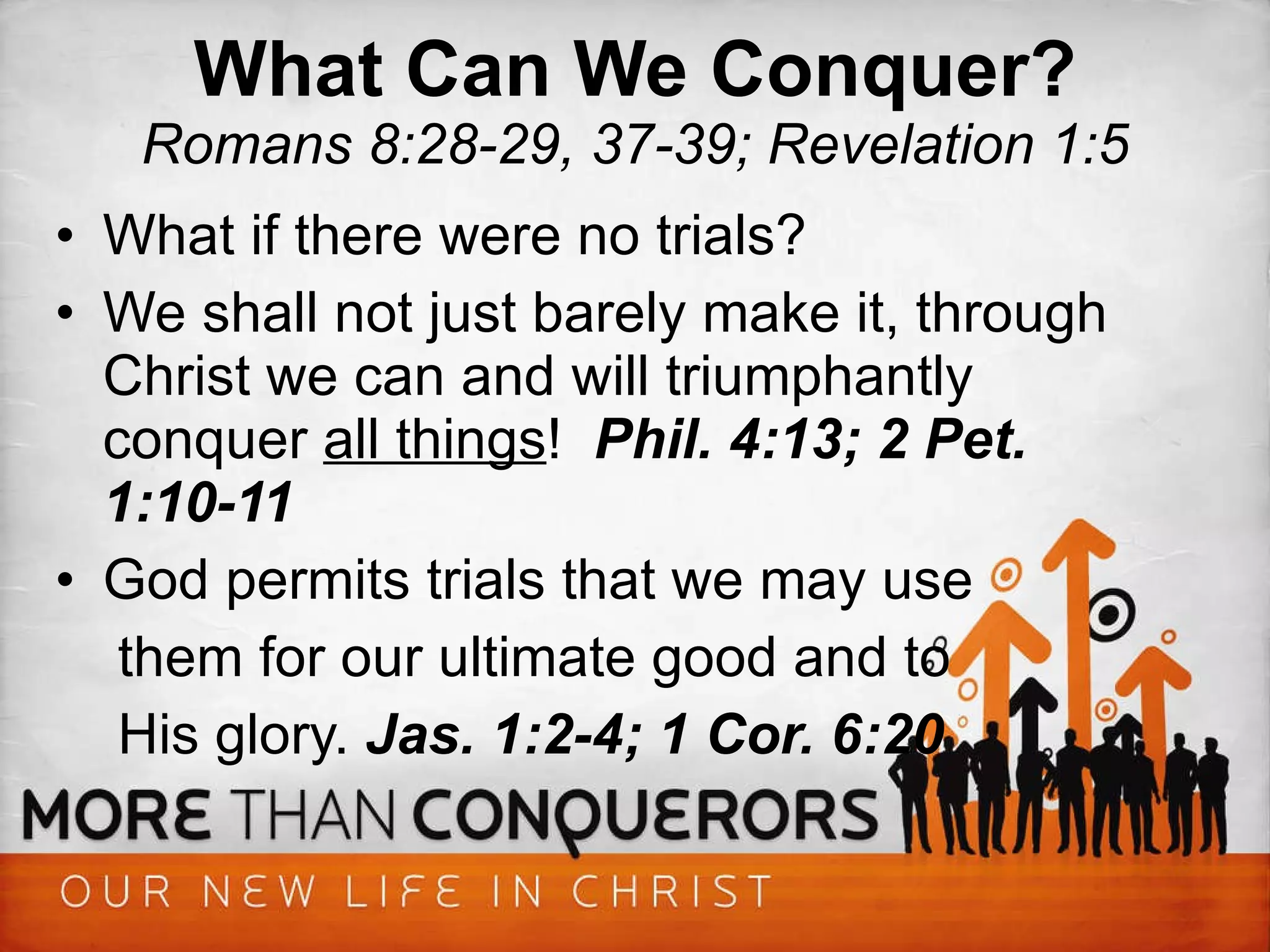 More Than Conquerors | PPT