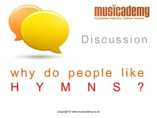 Modern hymns: how are they different and how to (re)write one | PPTX