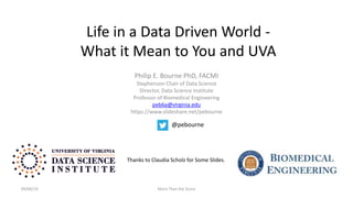 Life in a Data Driven World | PPTX