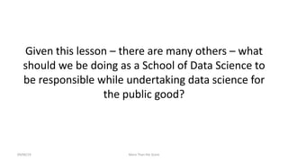 Life in a Data Driven World | PPTX