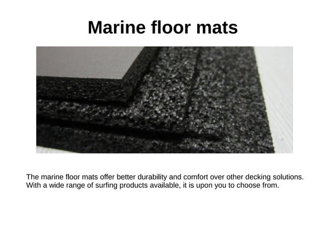 Marine floor mats | ODP