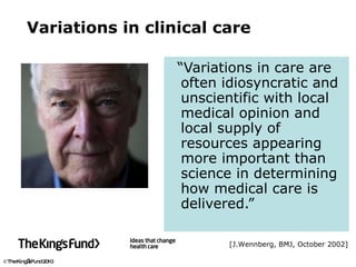 Strategies to improve NHS productivity | PPT